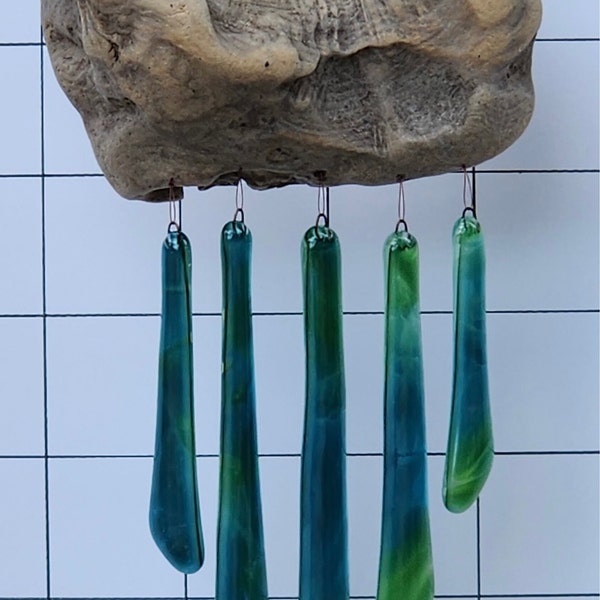 Tinkly Winkler Stained Glass Wind Chimes - Etsy