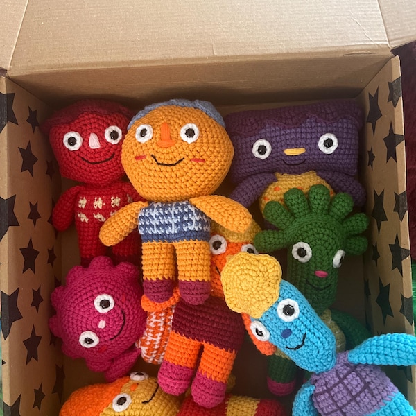 Handmade Super Sımple Songs Set of 9 Dolls Noodle - Etsy