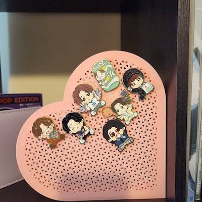 Enamel Pin Board Display for Pin Collectors hexagon Wall - Etsy