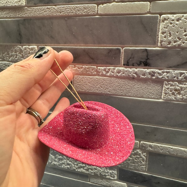 Pink Glitter Mini Ornament - Etsy