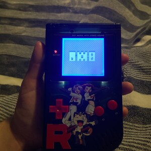 Glow in the Dark Backlit Gameboy DMG Modded Bivert Nintendo | Etsy