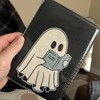 Ghost Holding Book Sticker, Kindle Sticker, Bookish Booktok Decal, Book ...