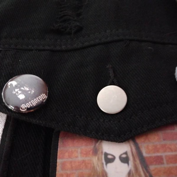 Black Heavy Metal Patches, Punk Patches, DIY Patches, Screen Printing ...