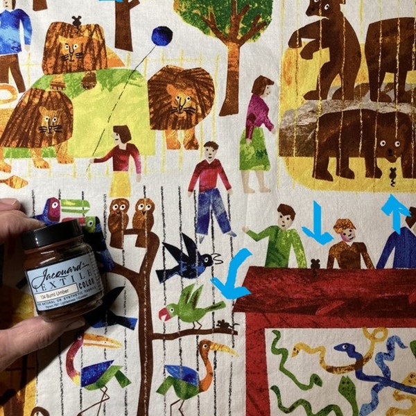 1,2,3 to the Zoo Animal Panel From Andover Farbics by Eric Carle - 24 ...
