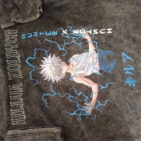 Zenitsu Agatsuma Premium Oversized T-shirt | Thunder Breathing Acid ...