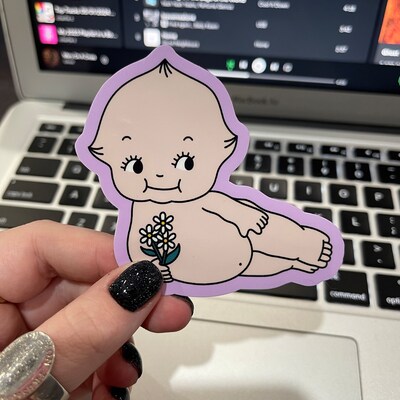Devil Kewpie Doll Vinyl Sticker Kewpie Doll - Etsy Australia