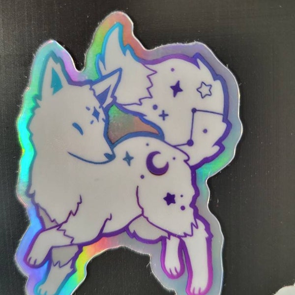 Holographic Stickers 2" | Chasers of the Stars | Galaxy Constellation ...