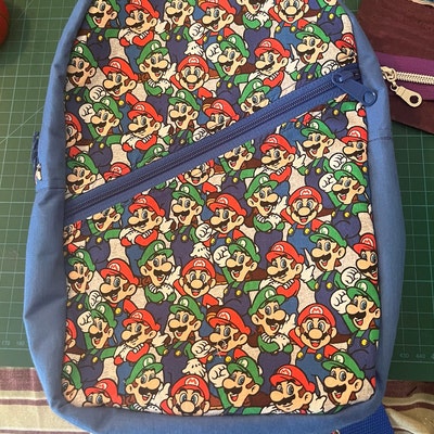 Charlie Sling Bag PDF Sewing Pattern, Sling Backpack Pattern, 3 Front ...