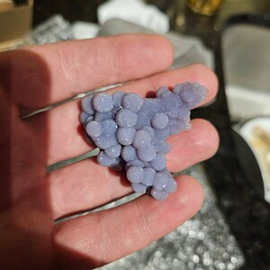 Ocean Orca Agate Palm Stone Polished Orca Agate Palmstone Ocean Blue ...