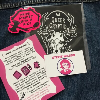 Patch: Queer Cryptid - Etsy