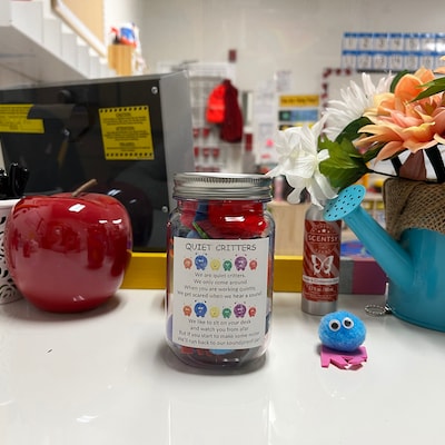 Quiet Critters Jar Behavior Classroom Management Tool - Etsy UK