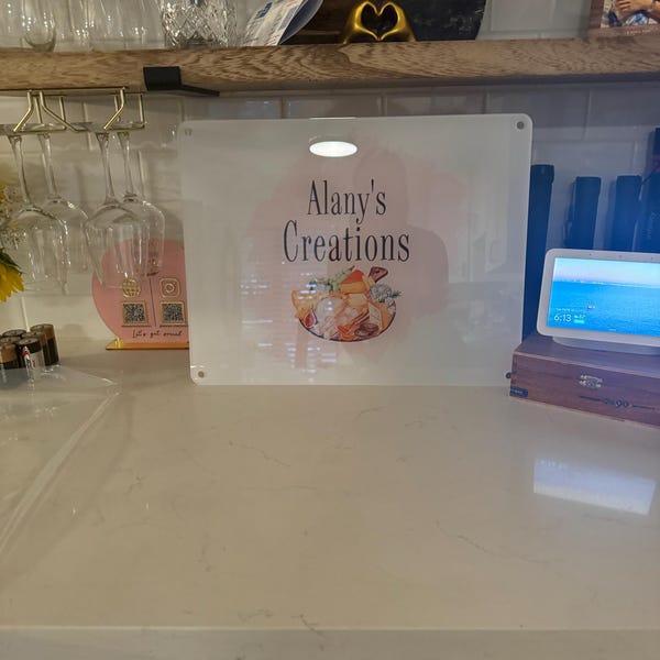 GOLD TEXT Name Sign - Door Name Plate Personalized Sign Custom Decor ...