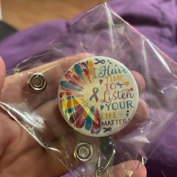 MRI Safe Badge Holder - MRI Tech Grey Acrylic, Retractable Badge, Non ...