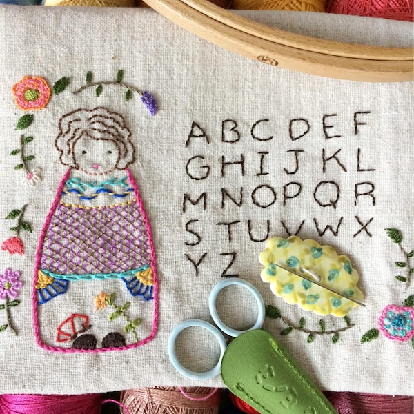 Barney Park Stitching Sampler - Etsy