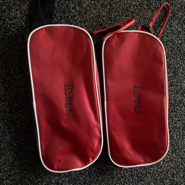 Personalised Embroidered Boot Bag Football Boots Sport Shoe Bag With ...