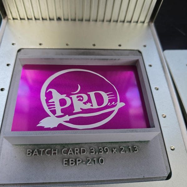 EUFY E1 UV Printer Wallet Jig, Metal Wallet UV Printing, Metal Wallet ...