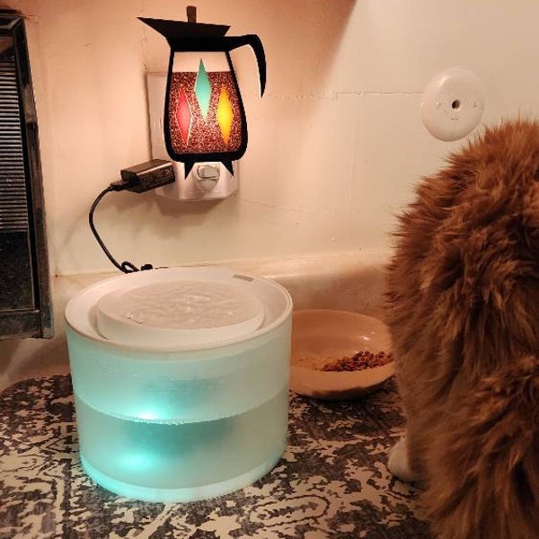 Mid Century Modern "percolator" Night Light: Retro Coffee Pot - Etsy