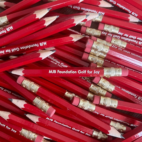 Custom Imprinted Hex School Pencils (1 or No Lines of Text) - Etsy