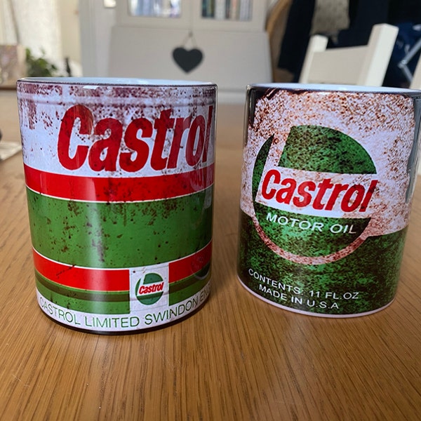 Caltex Motor Oil Inspired Gift Motorcycle Car Mechanic Gift 10oz Tea ...