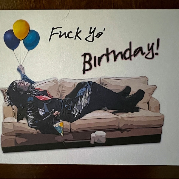 Psych Birthday Card Shawn and Gus, Funny TV Show, TV Detective, Card ...