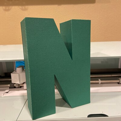 3D Square Letters, Accents, Marks and Numbers Pack Alphabet Characters ...