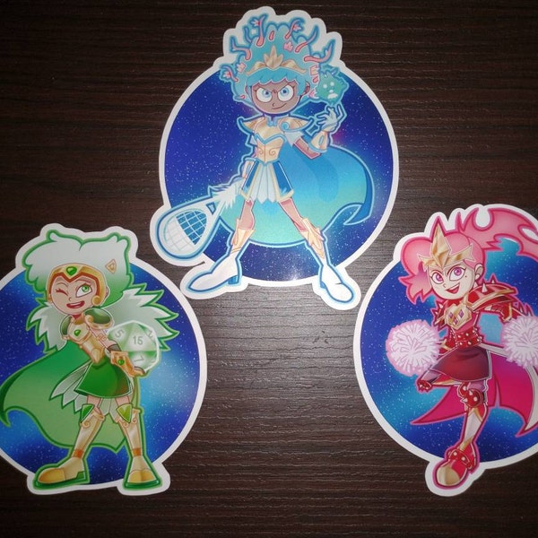 Amphibia: Calamity Trio Stickers - Etsy