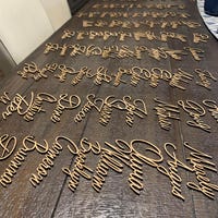MDF Laser Cut Names | Wedding Place Names | Table Decoration | MDF ...