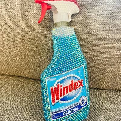 Rhinestone Bedazzled W I N D E X Glass Window Cleaner Spray New Full 23 ...