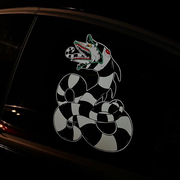 Classic Horror Vinyl Decal Sticker Static Cling Window Film Iron-on ...