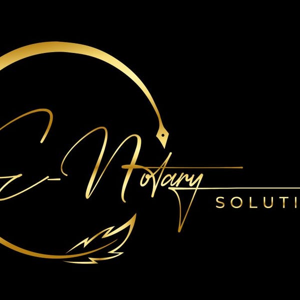 Notary Service Logo, Notary Logo, Custom Logo Design, Business Logo ...