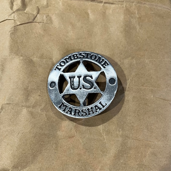 Tombstone Brothel Badge Old West Badges, Wild West Badges (made in the ...