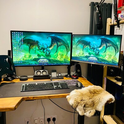 Industrial Style Height Adjustable Desk Sit Stand Desk With Electric ...