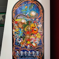 Mame Multicade Classics Side Art Arcade Cabinet Graphics Decals ...