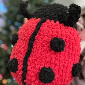 Jumbo Ladybug Crochet Pattern PDF Download Extra Large Beginner ...