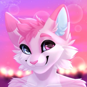 Fursona Coloring Page Pfp Icon Base Furry Digital Download DIY YCH .PSD ...