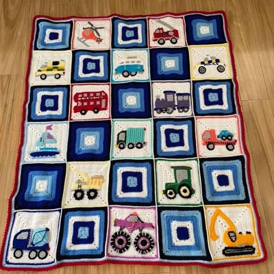 Recovery Truck Applique Crochet Pattern PDF INSTANT DOWNLOAD - Etsy UK