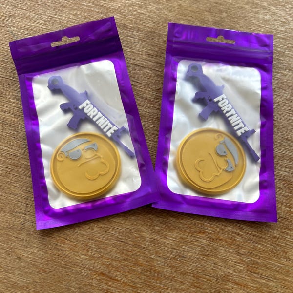 Pack of 5 Fortnight Style Chapter 5 Season 1 Boss Society Medallions ...