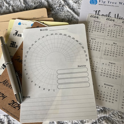 Small Calendar Stickers for Planners and Journals 2024, 2025, & 2026 ...