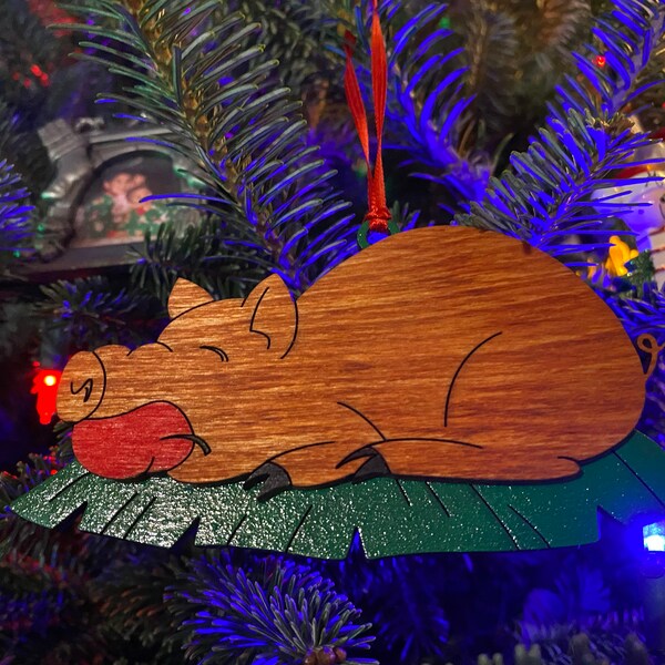 Filipino Lechon Layered Wood Ornament - Etsy
