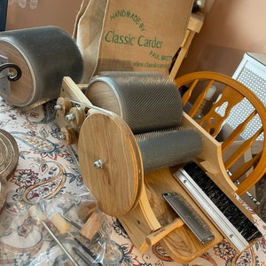 STARTER PACKAGE High Sided Standard Classic Drum Carder - Etsy
