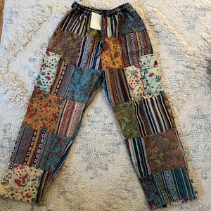 Robin Pants, Hippie Pants, Patchwork Pants - Etsy