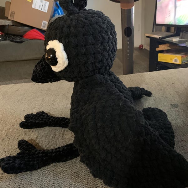 Enid the Crow Crochet Pattern PDF ONLY - Etsy