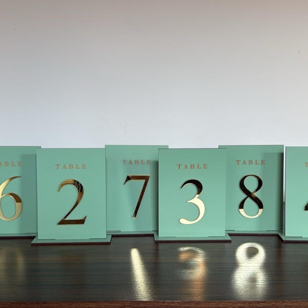 Wooden Wedding Table Number - Wedding Table Decor, Rustic Country ...