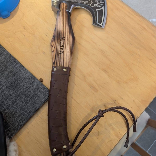 Viking Pizza Cutter Axe, the Original Custom Hand Forged Pizza Axe ...