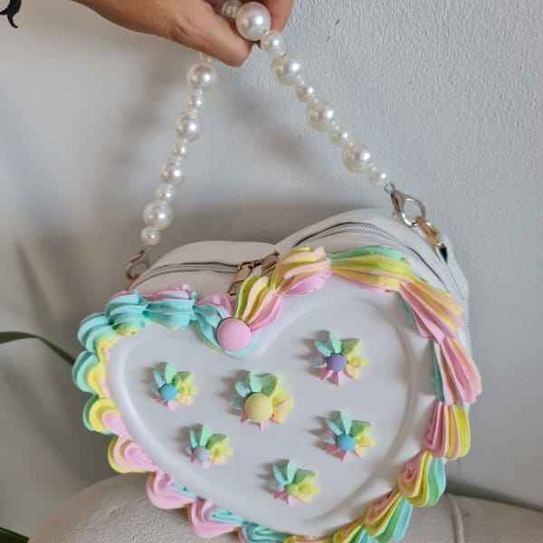 Ice Cream Taco Clutch / Purse - Custom Handmade Bags, Ice Cream Bags ...