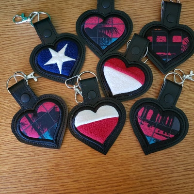 Memory Keychain Made From a Loved Ones Clothing - Etsy