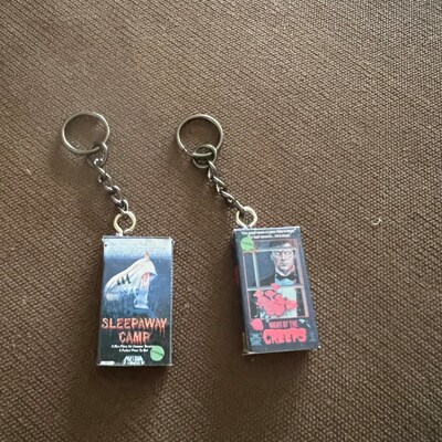 Miniature VHS Inspired Movie Keychain Charm Tons of Titles You - Etsy
