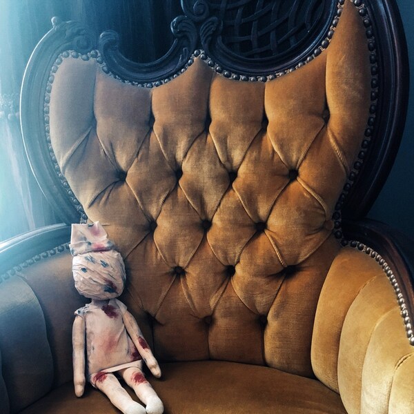 Samara Doll 15 Tall With VHS Tape / the Ring / Samara Morgan - Etsy