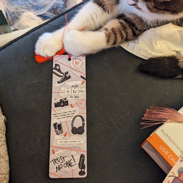 A Good Girls Guide to Murder Red Foiled Bookmark | AGGGTM Bookmark ...