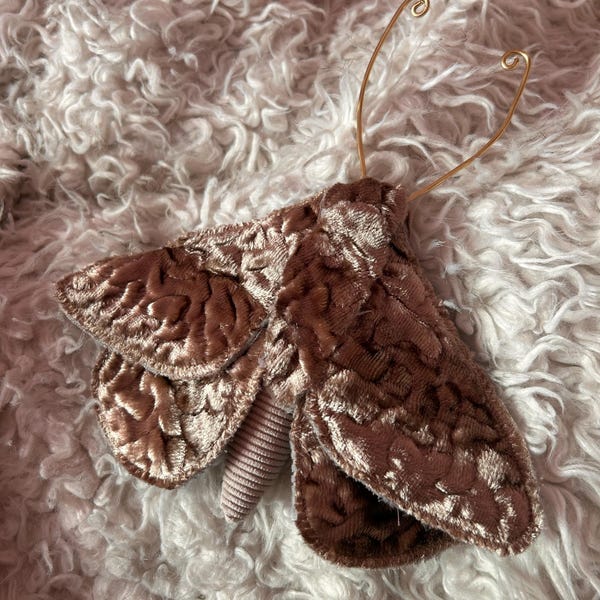 Easy PDF Moth Tutorial, Simple Sewing Pattern, Digital Download, Fabric ...